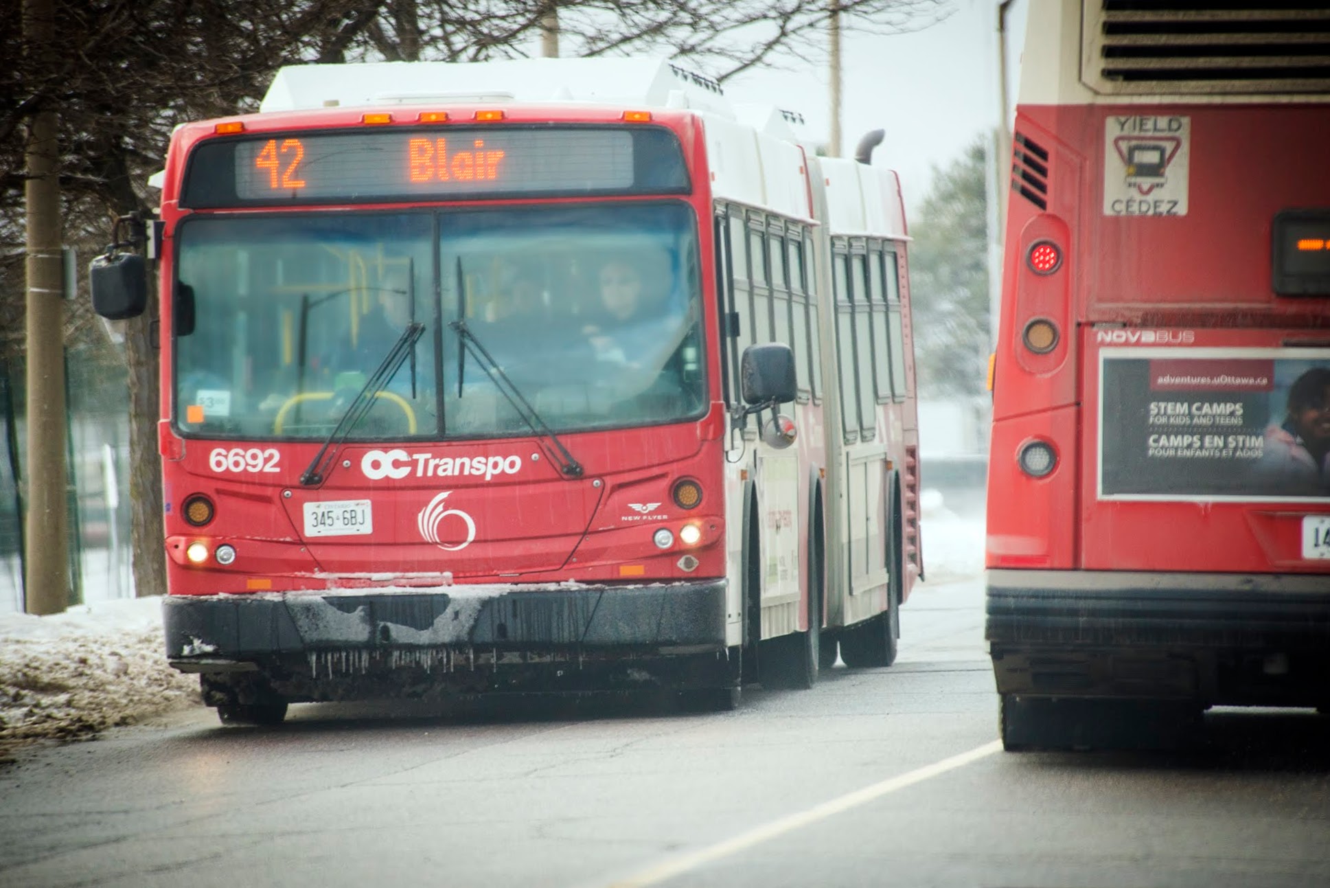 OC Transpo reducing bus service by 3.5 per cent next year