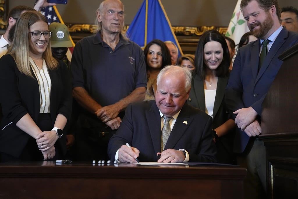 Minnesota governor signs bill legalizing recreational marijuana ...