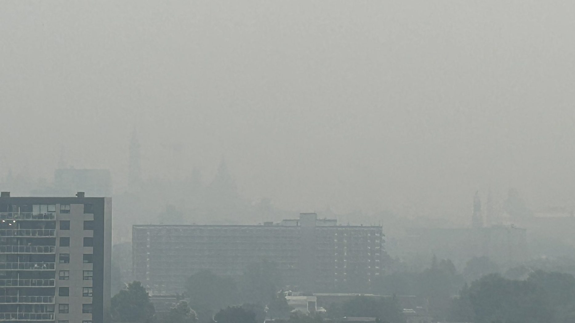 Air quality expected to improve for Ottawa, Smiths Falls by Monday evening