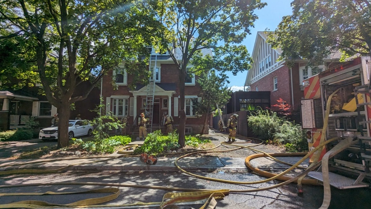 Fire breaks out at home on Powell Avenue in the Glebe