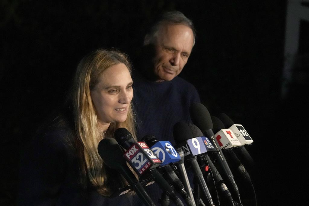 The father of American teenage hostage freed by Hamas says she is ...