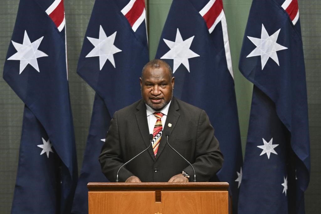Papua New Guinea's prime minister becomes the first Pacific leader to ...