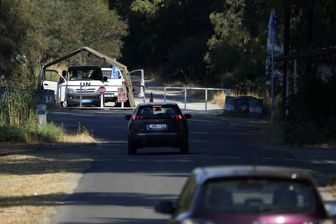 Cyprus president says a buffer zone splitting the island won't become ...