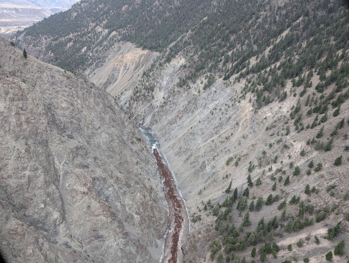 Residents describe sound of roaring river, breaking trees of B.C.'s ...