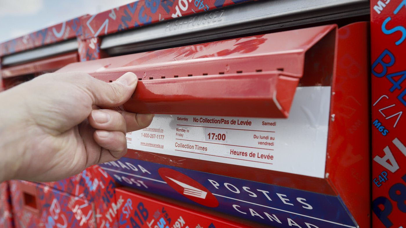 Cost to mail a letter increases 25 per cent starting today