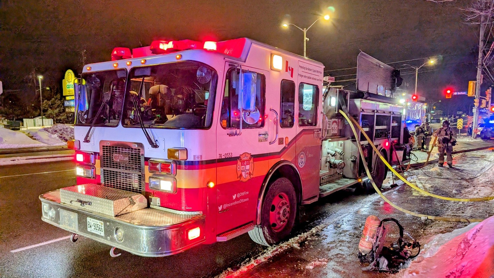 Fires pop up in two Ottawa neighbourhoods