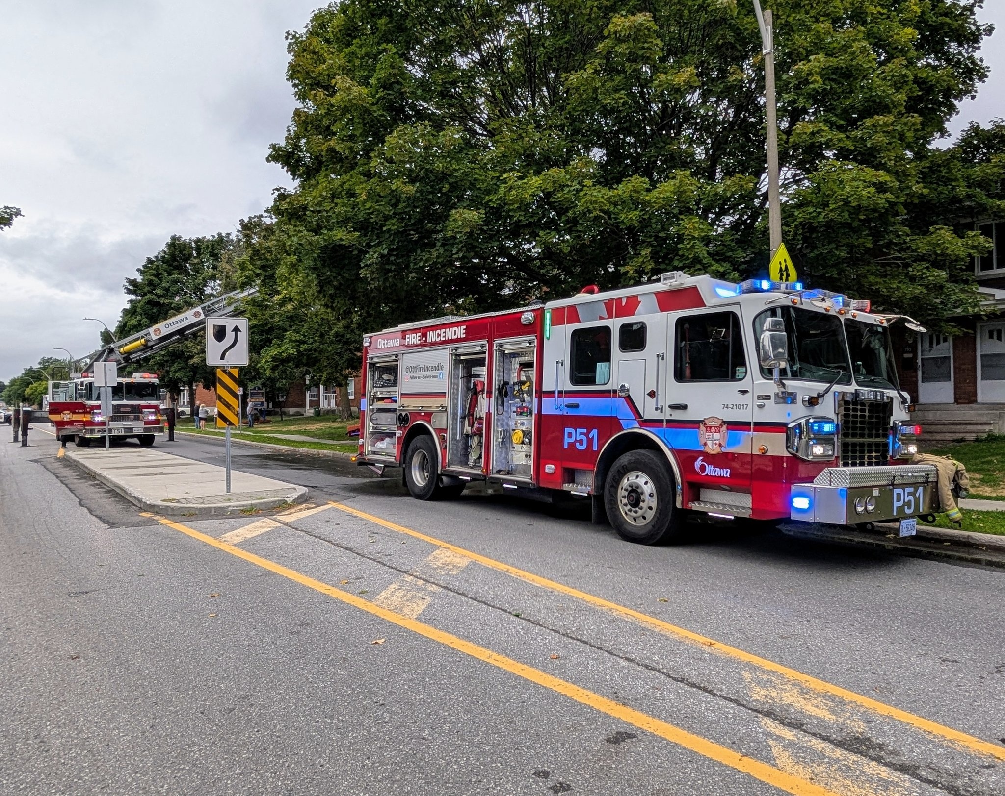Crews called to basement fire in east Ottawa
