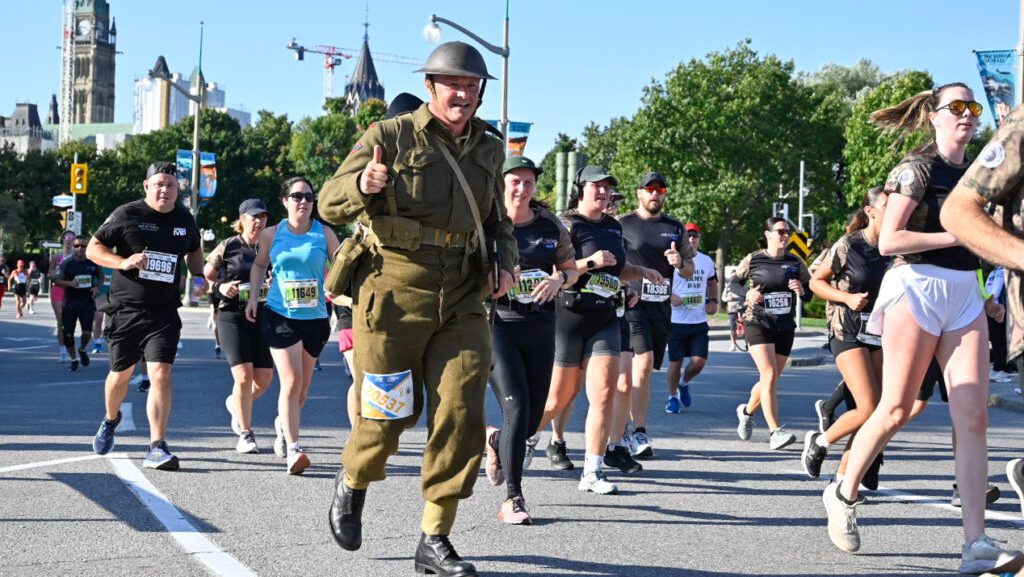 Downtown roads to be closed for annual Canadian Army Run
