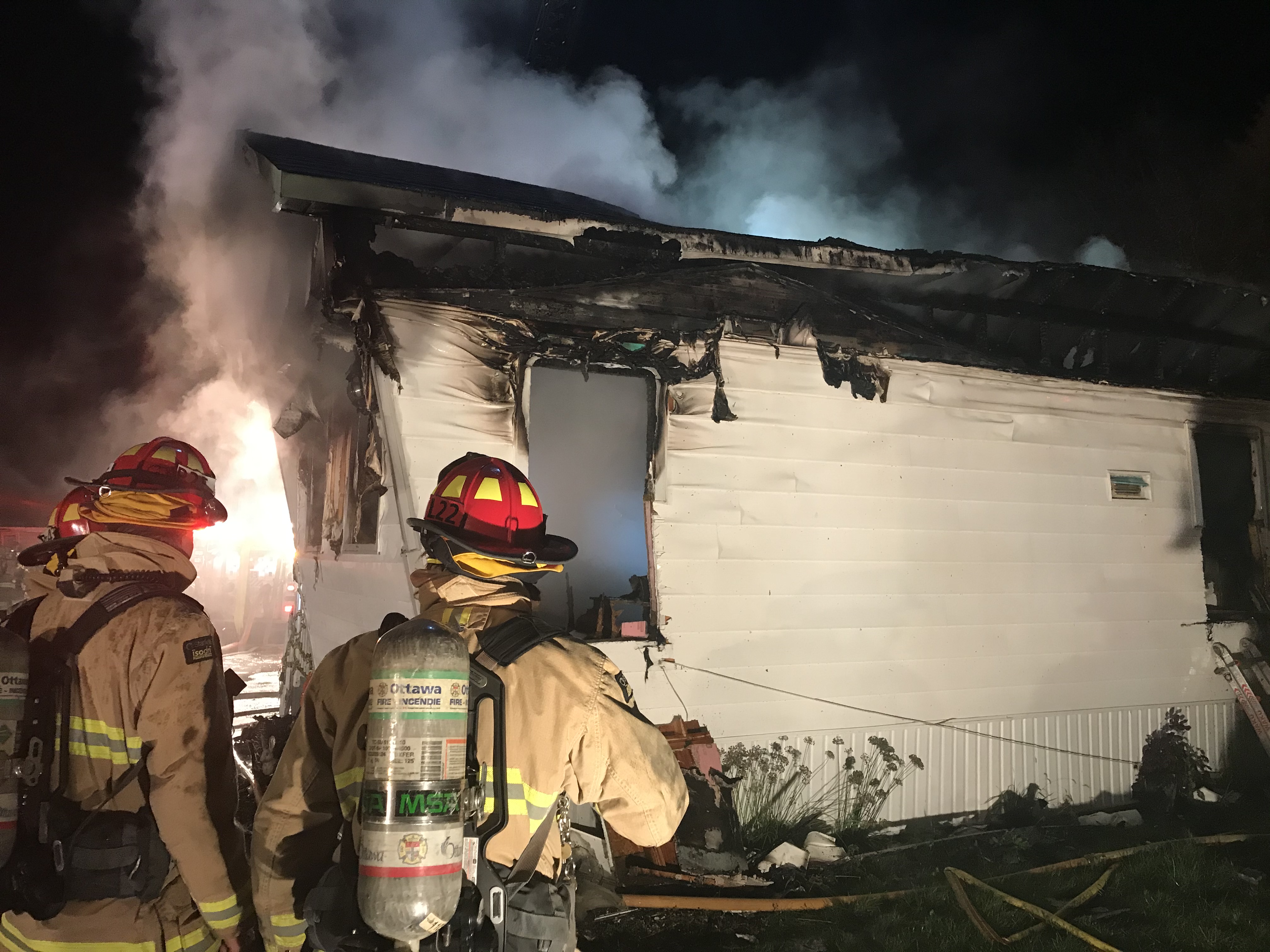 Bells Corners fire displaces three people