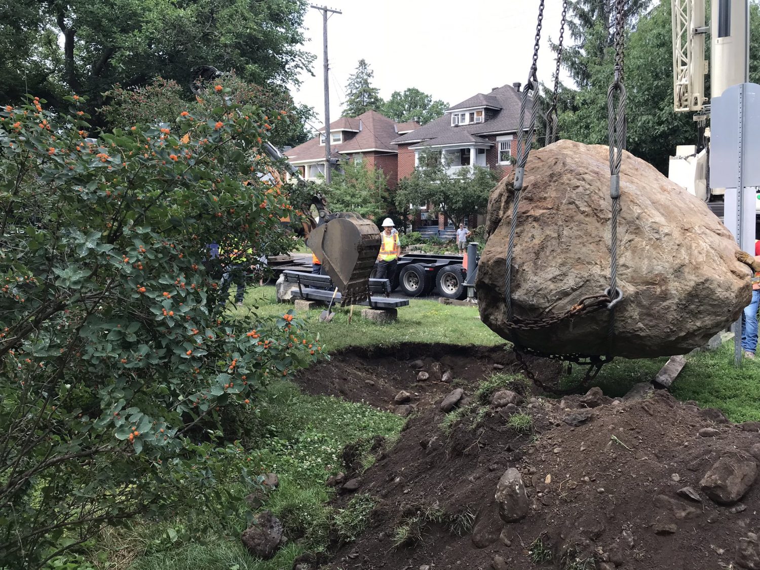 Giant boulder dating back to last ice age finds new home in Old Ottawa ...