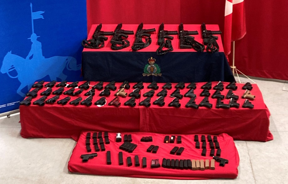 Police break up gun smuggling operation near Cornwall, seize 59 illegal ...