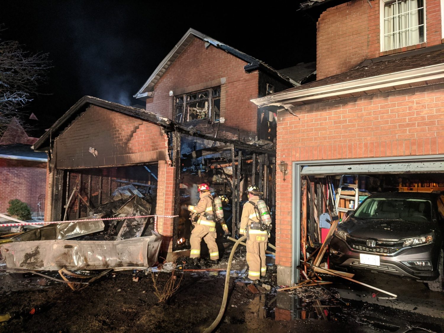 UPDATE: Firefighters undergo 'extensive salvage' at neighbouring ...