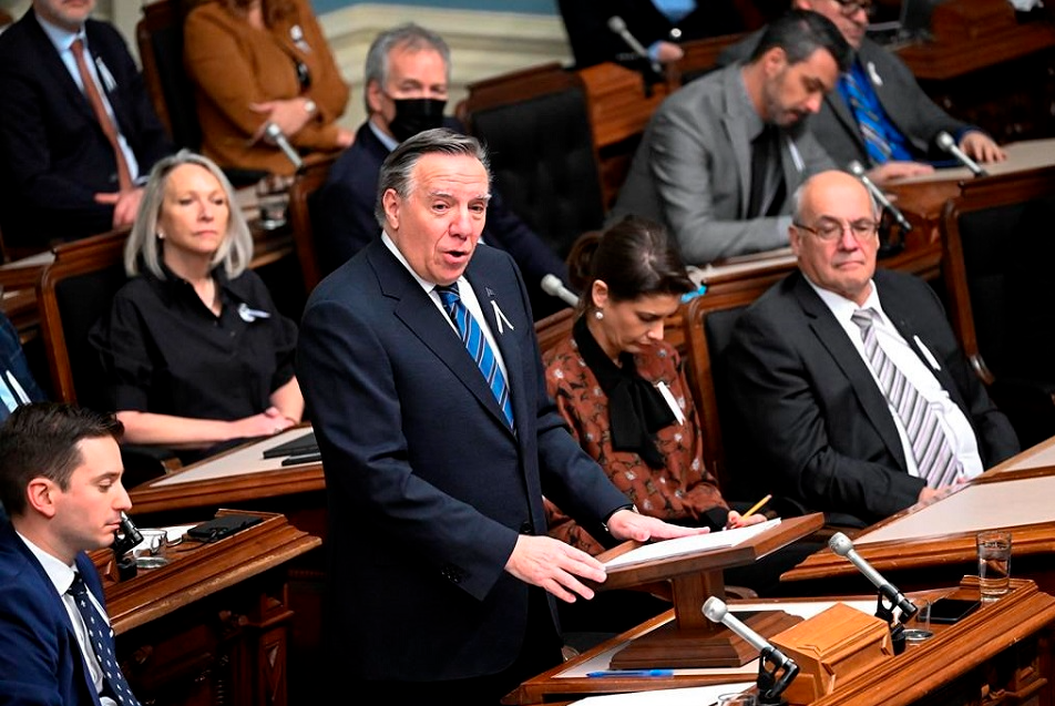 Legault accuses Trudeau of attacking democracy and the Québec people
