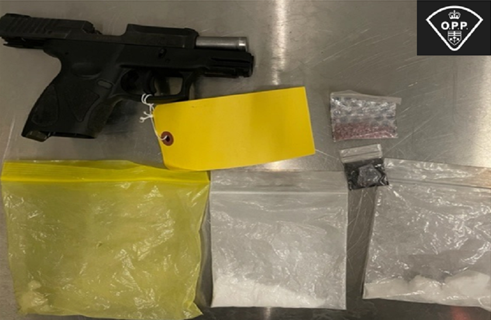 Three people arrested during high-risk takedown, police seize gun and drugs