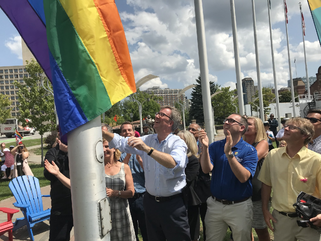 Pride flag raising at Ottawa City Hall kicks off Capital Pride week